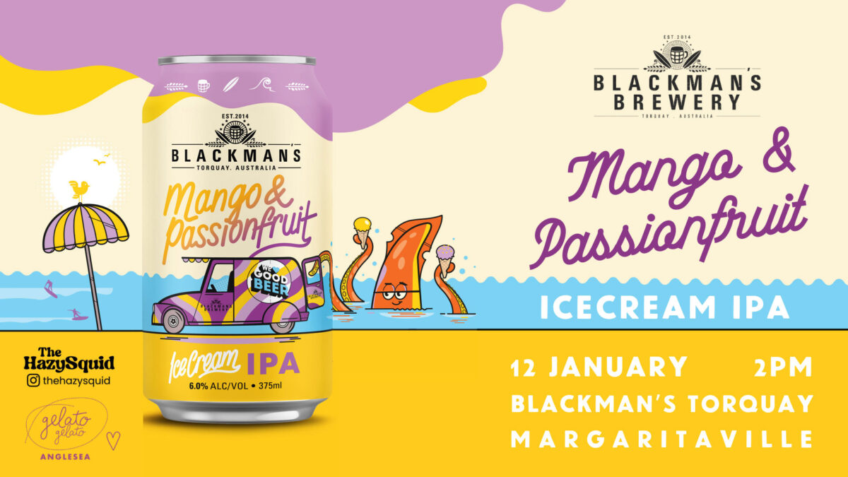 Mango Passionfruit Ice-Cream IPA | Blackman's Brewery