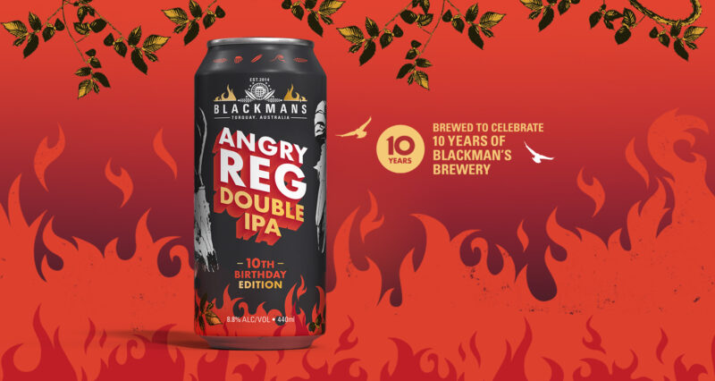 New Beer Alert: ANGRY REG 10th Edition | Blackman's Brewery